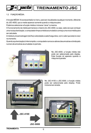 Manual de treinamento jsc 4100 - 5000 - Português | PDF