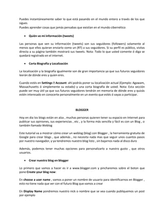 Manual de tutorial | PDF