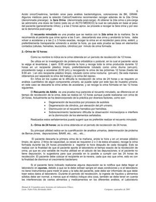 Manual de uroanálisis auxiliares | DOC