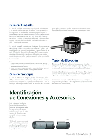 Manual de uso de Casing y Tubing | PDF