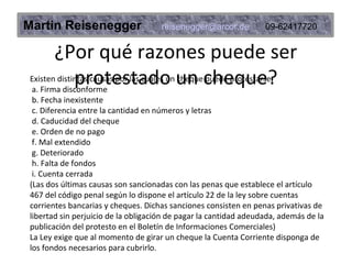 Manual de uso de cheques, para aprender todo lo que significa la jerga ...