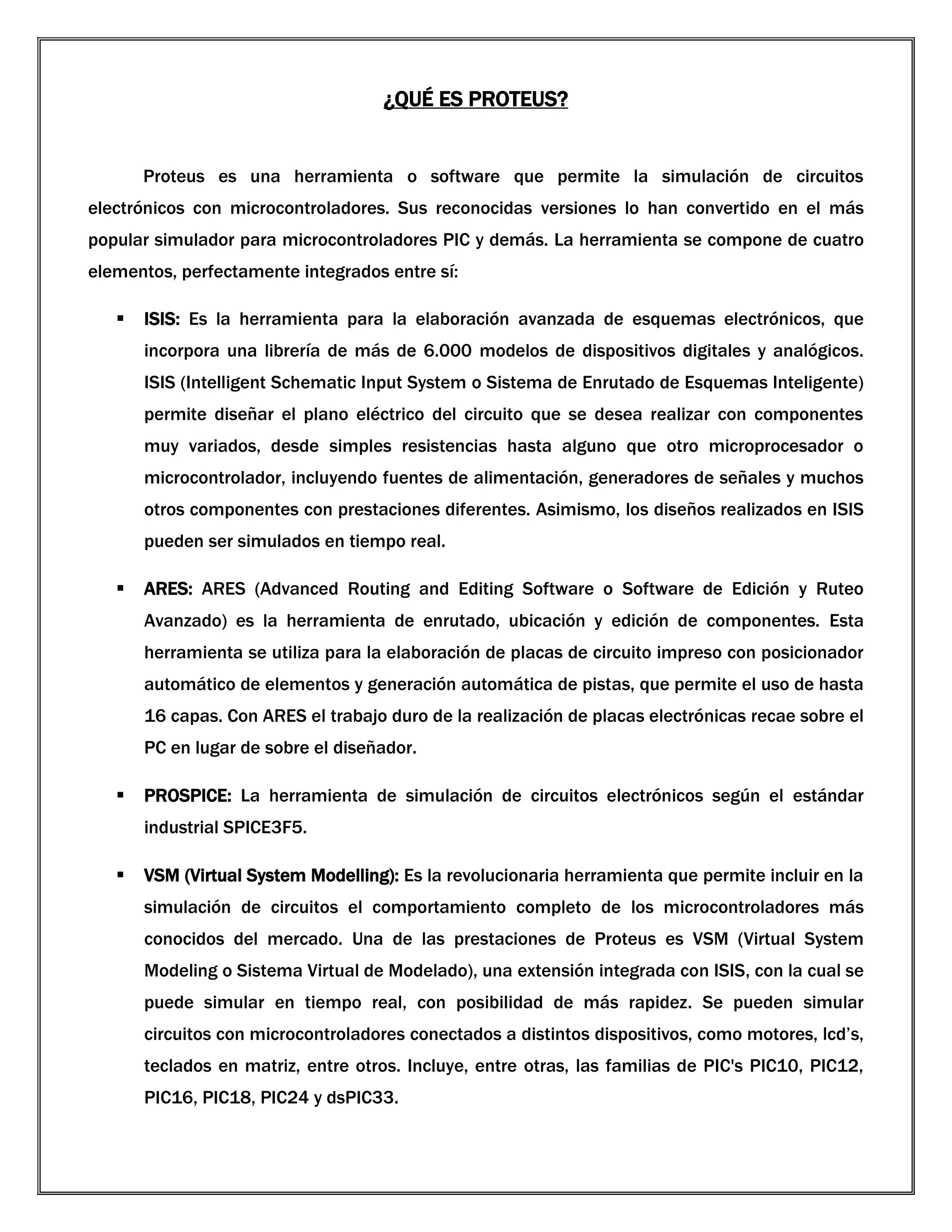 Manual de Uso Detallado de Proteus | PDF