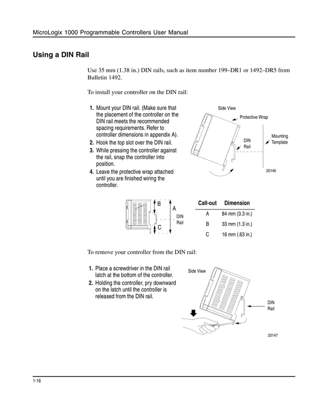 Manual de PLC Micrologix 1000 parte 1 | PDF