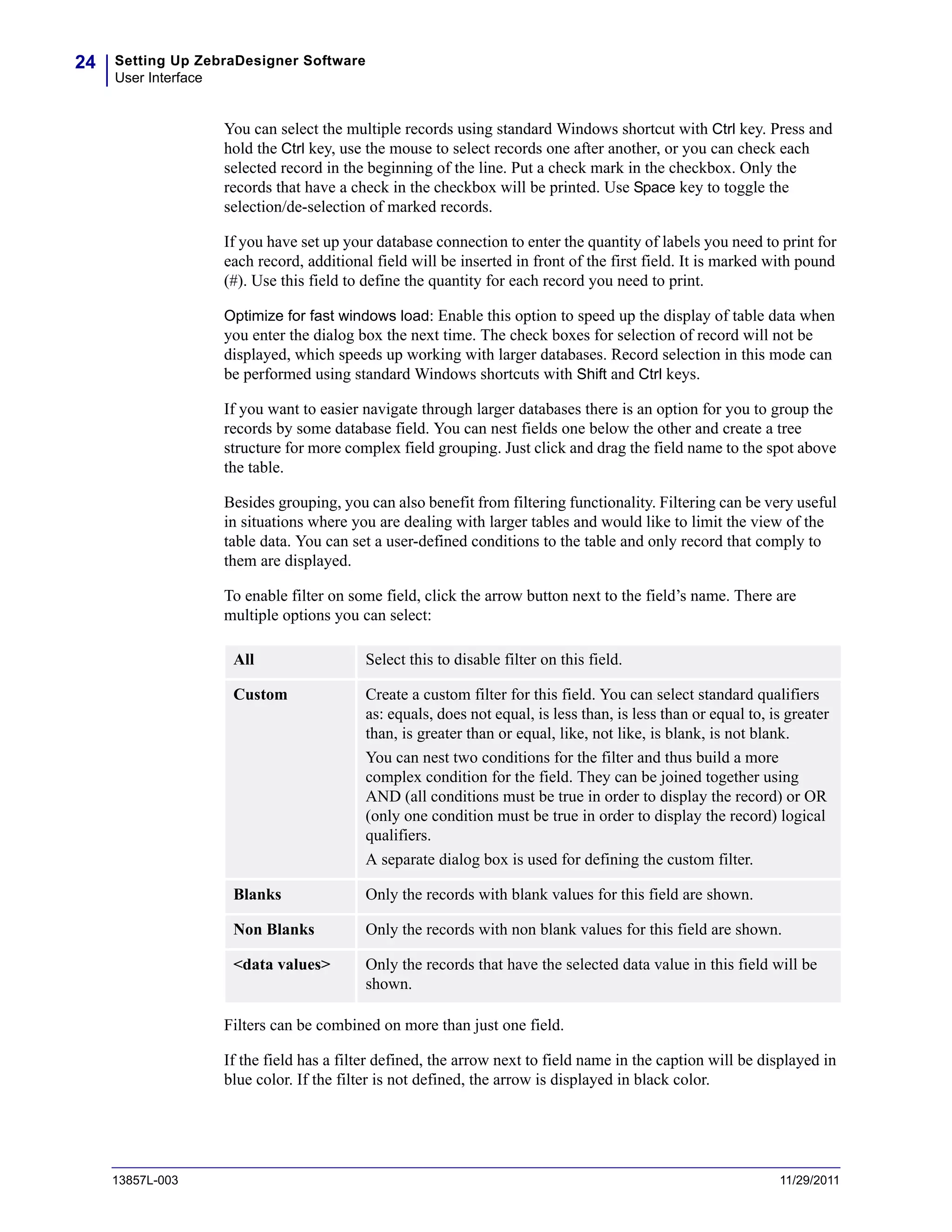 Zebra Designer PRO - Manual do Software | PDF