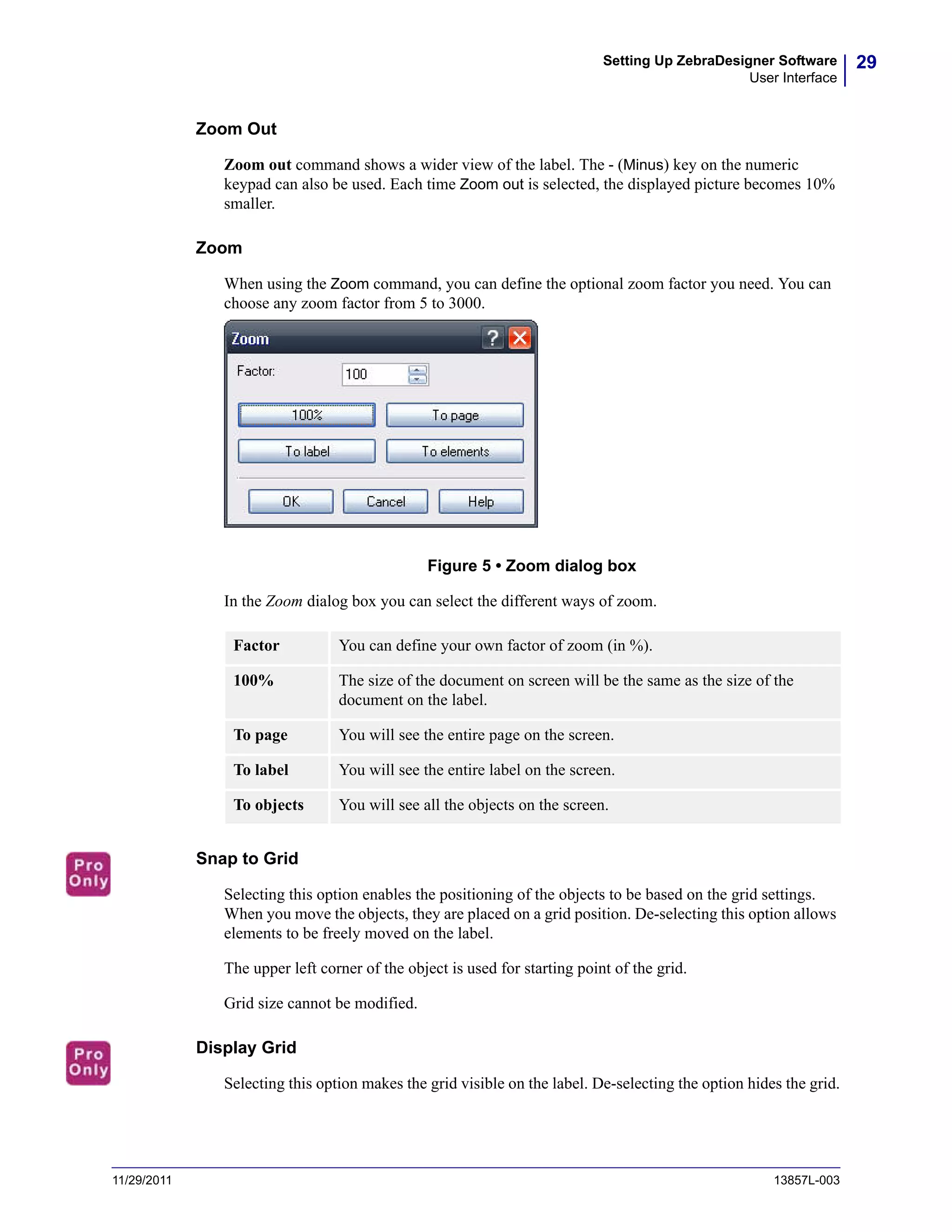 Zebra Designer PRO - Manual do Software | PDF