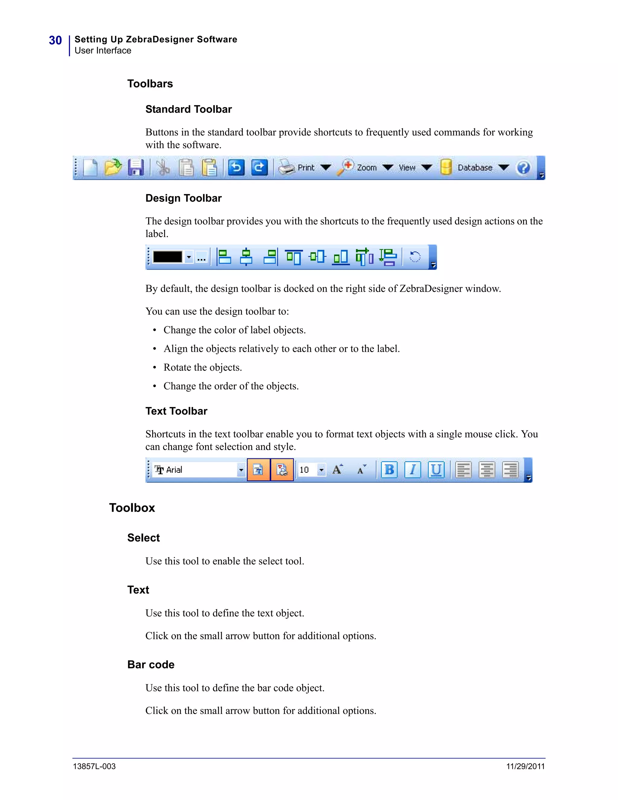 Zebra Designer PRO - Manual do Software | PDF