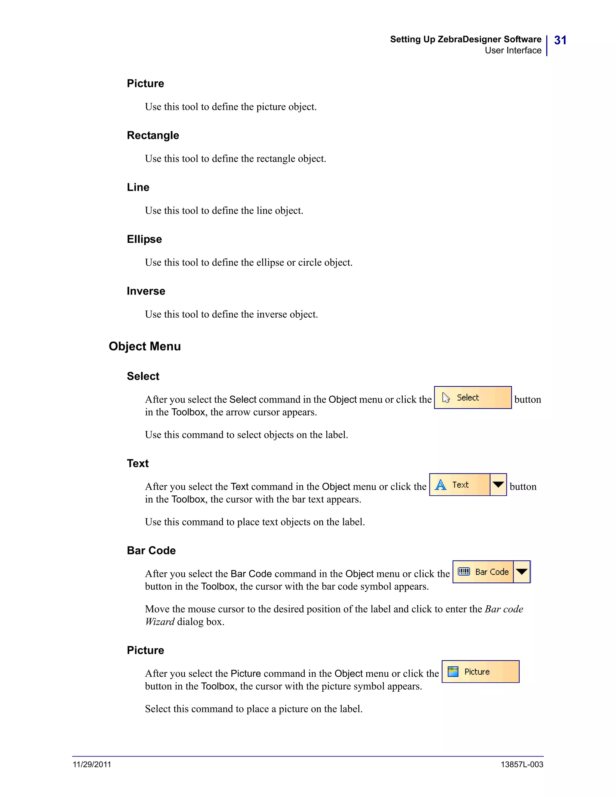 Zebra Designer PRO - Manual do Software | PDF
