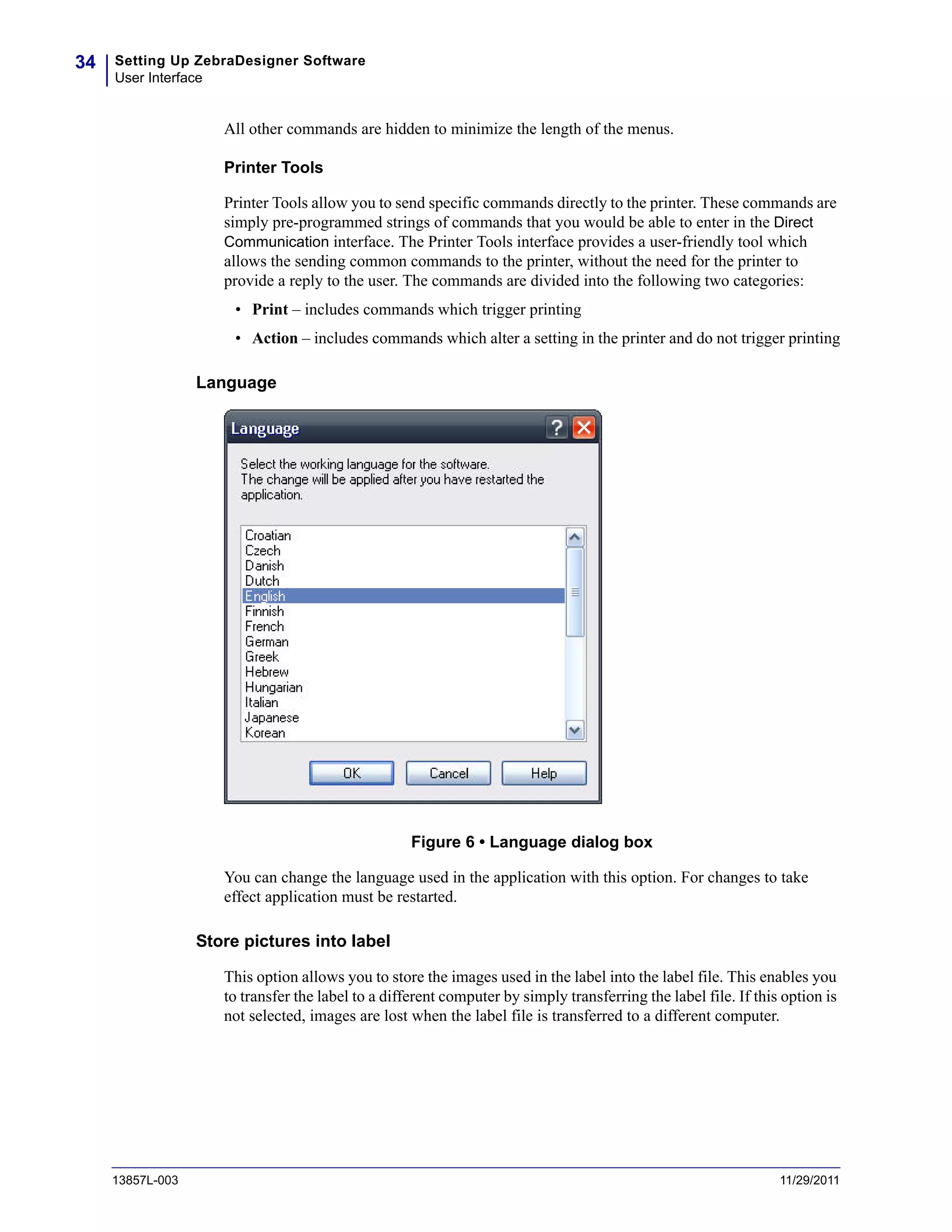 Zebra Designer PRO - Manual do Software | PDF