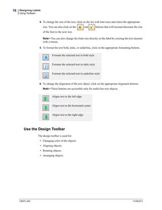 Zebra Designer PRO - Manual do Software | PDF