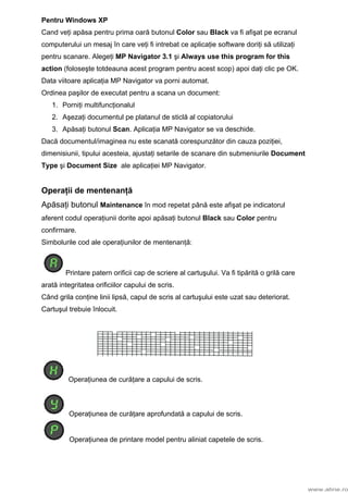 Manual de utilizare canon mp210 | PDF