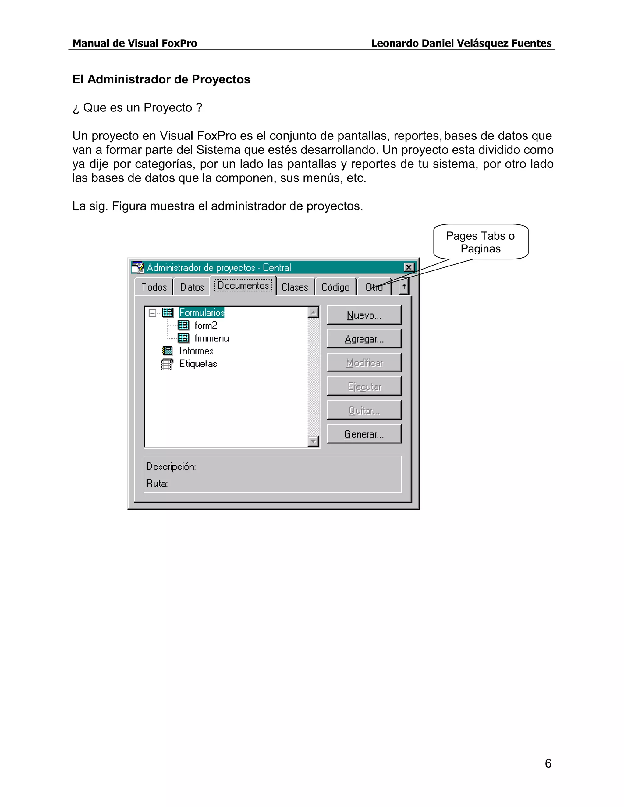 Manual de visual fox pro | PDF