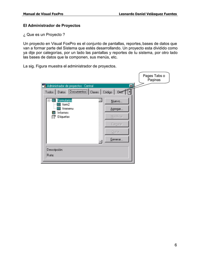 Manual de visual fox pro | PDF