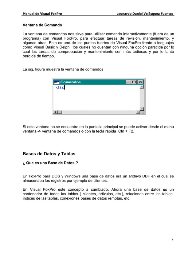 Manual de visual fox pro | PDF