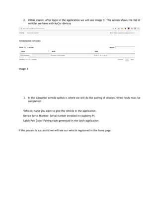 Latch MyCar: Documentation | PDF