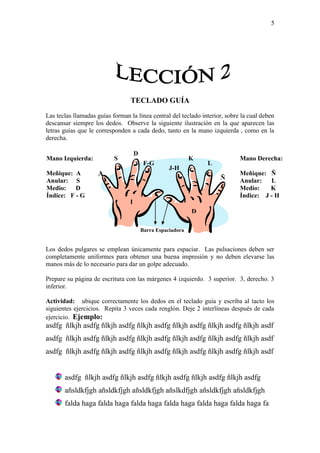Manual digitación 2 | PDF