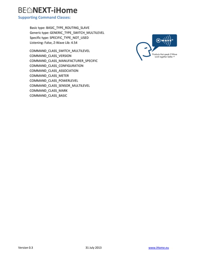 Manual dimmer benext us | PDF