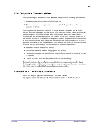 KDU Zebra - Manual do Dispositivo | PDF