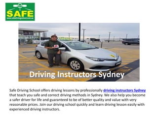 Manual driving lesson | PPT