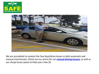 Manual driving lesson | PPT