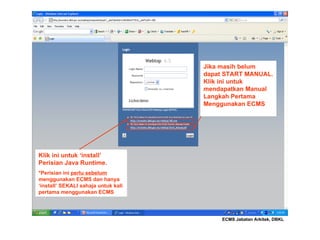 Manual ECMS Documentum-how to start | PPS