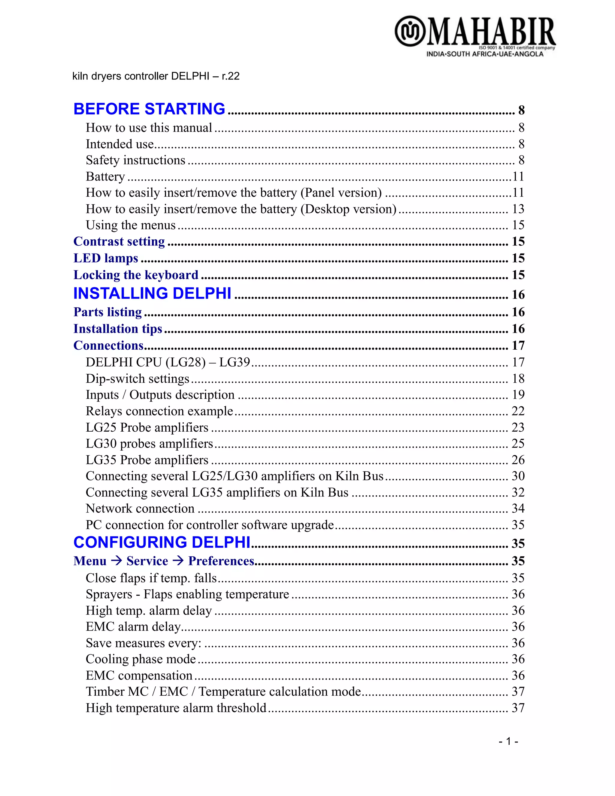 Kiln Manual Delphi_Inglese.PDF