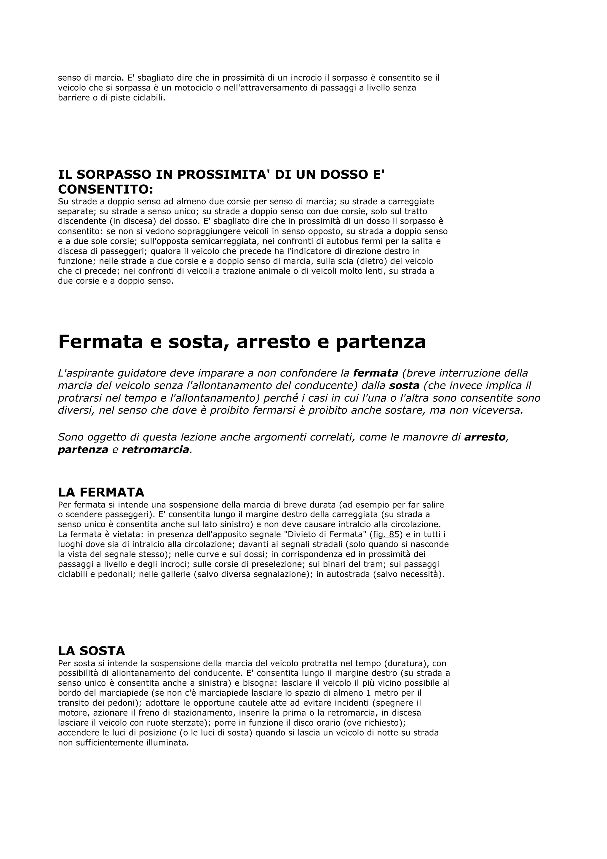 Manuale di teoria di scuola guida patente a & b | DOC