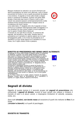 Manuale di teoria di scuola guida patente a & b | DOC