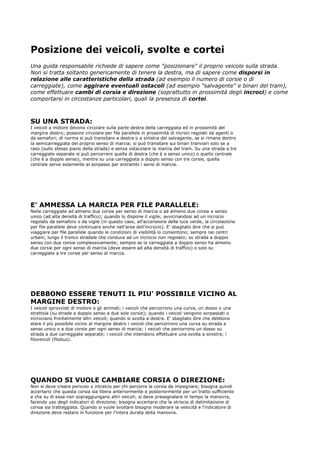 Manuale di teoria di scuola guida patente a & b | DOC