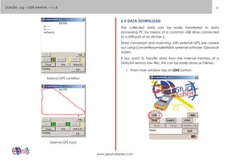 DualEM LOG software manual 1.8 | PDF