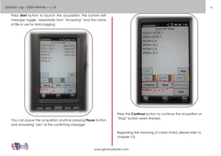 DualEM LOG software manual 1.8 | PDF