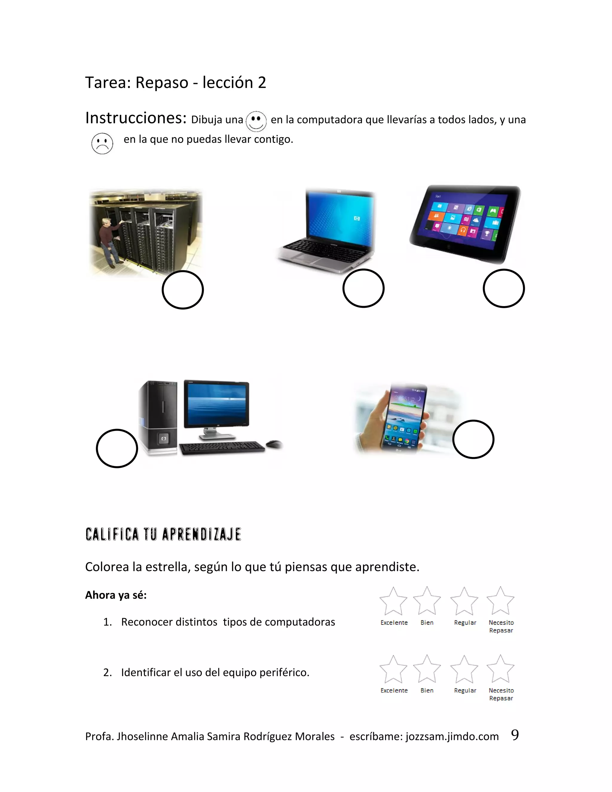 Manual de Informatica para primero primaria | PDF