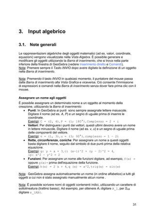 Manuale geogebra | PDF