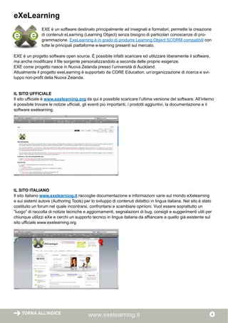 Manuale introduttivo eXelearning | PDF