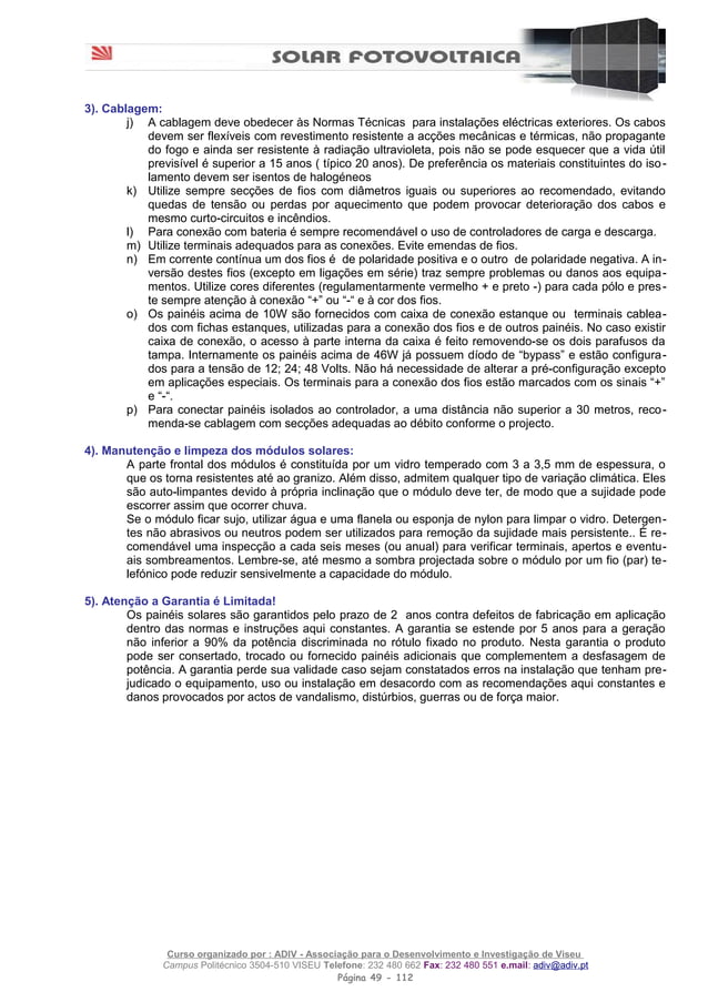 Manual Energia Fotovoltaico | PDF