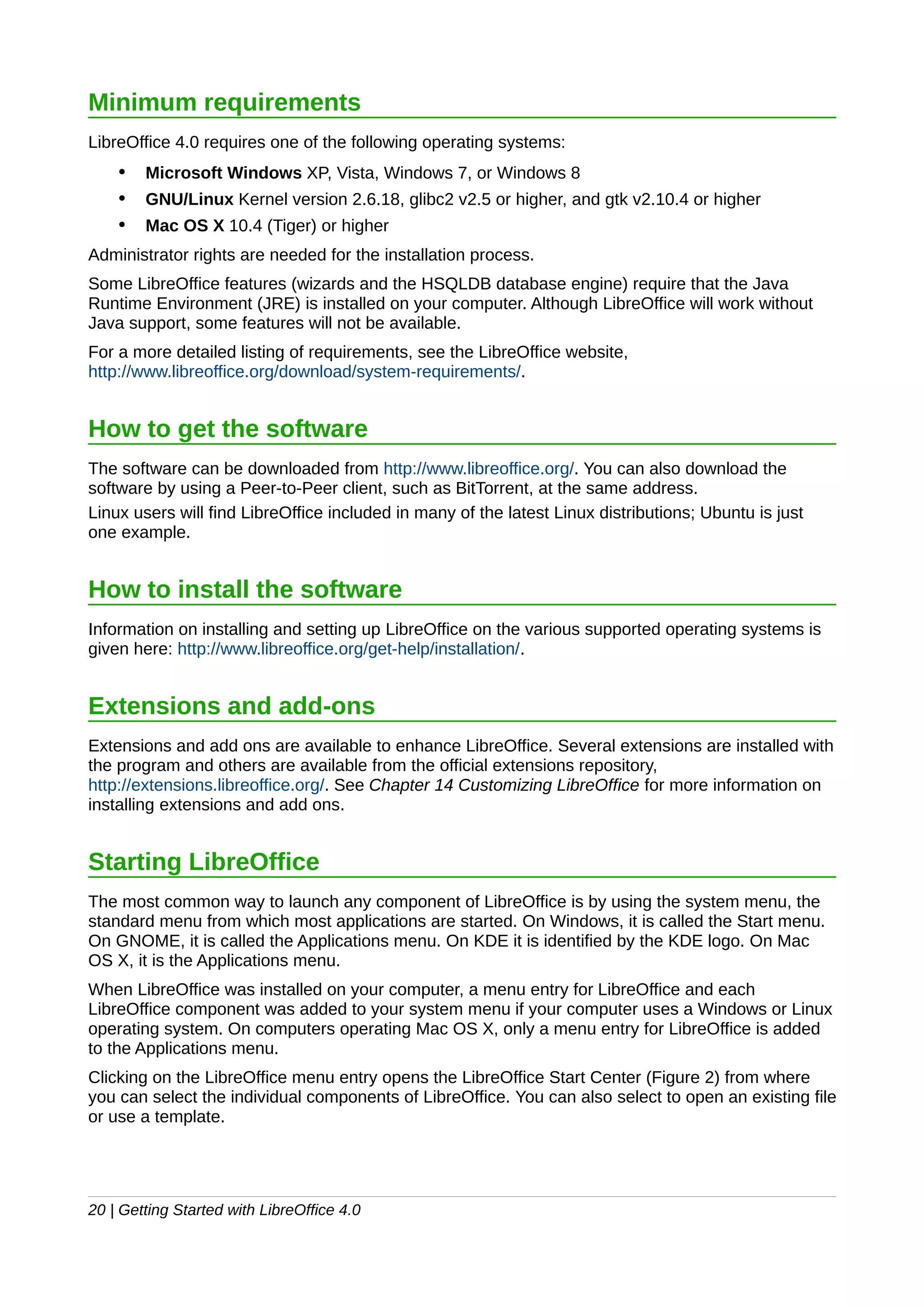 Manual en ingles libre office | PDF