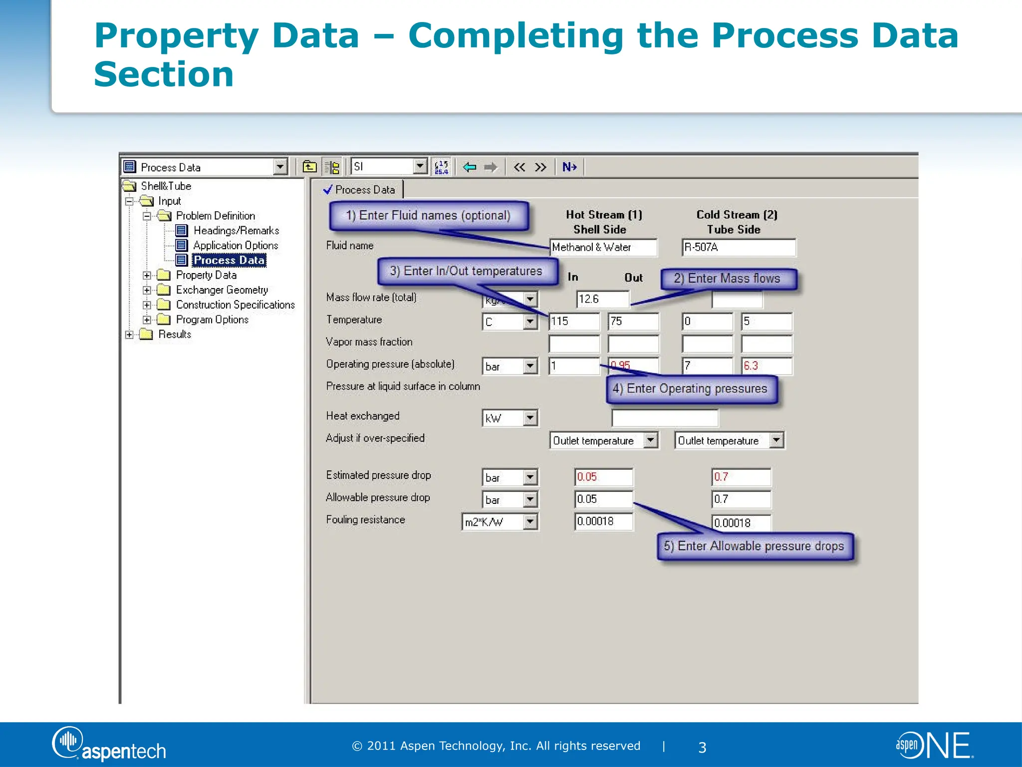 Manual entry of properties for 2-phase VL mixtures with Aspen EDR.pptx