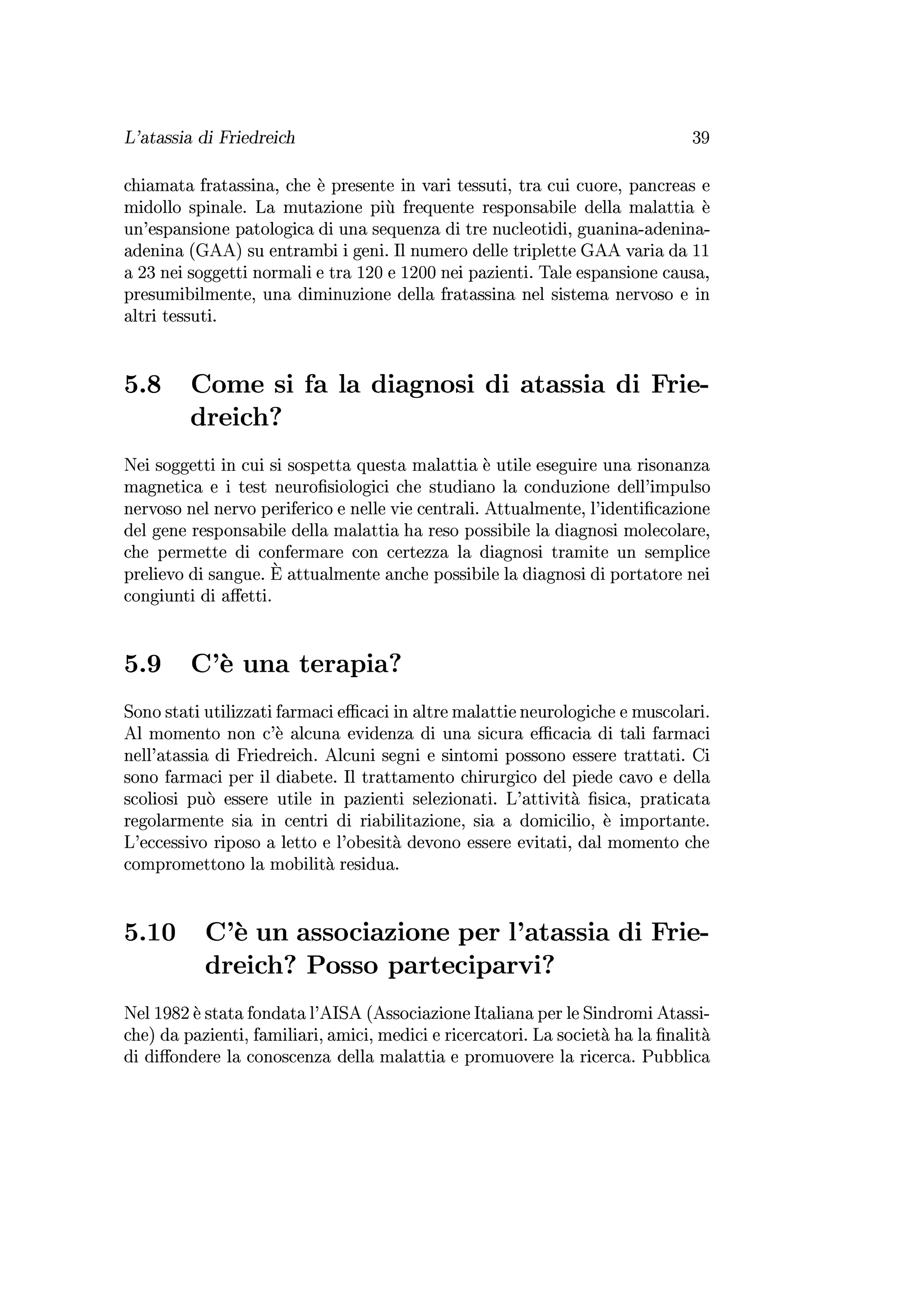 Manuale paziente atassico | PDF