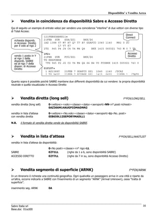 Manuale Sabre base | PDF