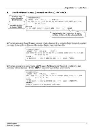 Manuale Sabre base | PDF
