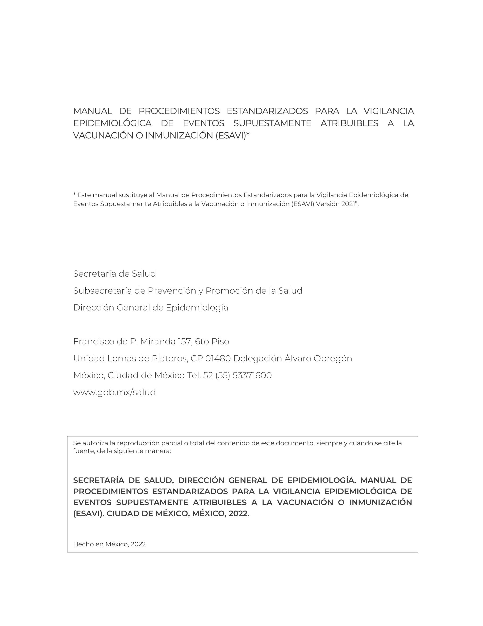 Manual Esavi 2021 Pdf