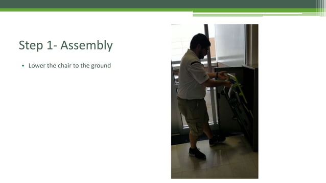 Manual Evacuation Chair Training.pptx | First Aid | Injuries