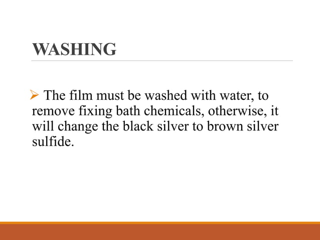 Manual Film Processing.pptx | Photo Editing Software | Computer Software and Applications