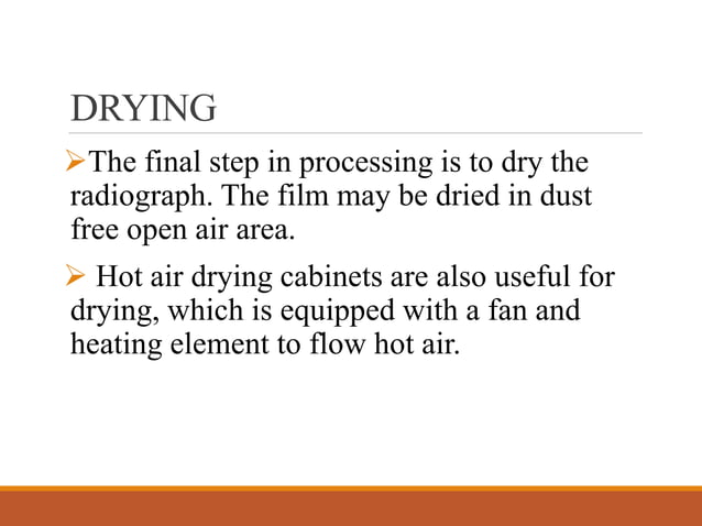 Manual Film Processing.pptx | Photo Editing Software | Computer Software and Applications