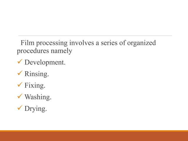 Manual Film Processing.pptx | Photo Editing Software | Computer Software and Applications