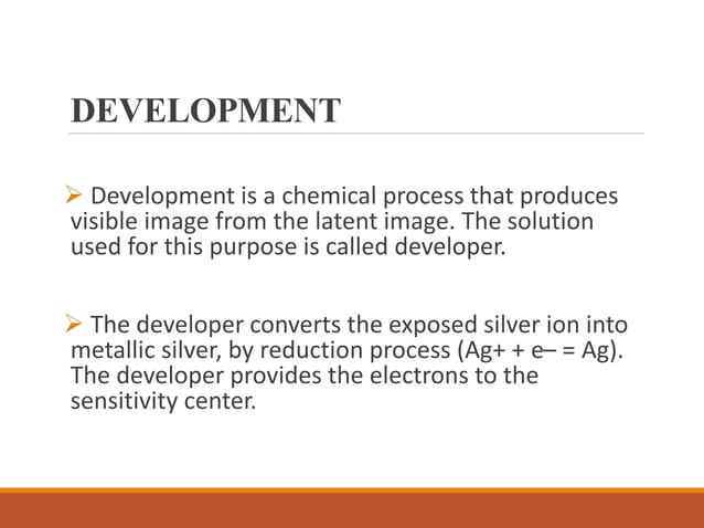Manual Film Processing.pptx | Photo Editing Software | Computer Software and Applications
