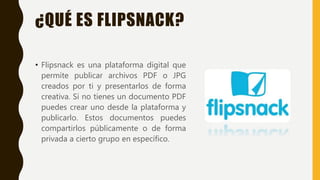 Manual Flipsnack | PPTX