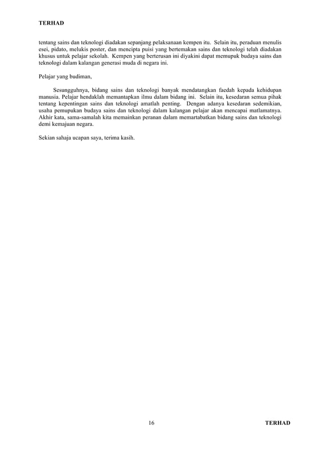 Manual format dan contoh penulisan esei berformat | PDF