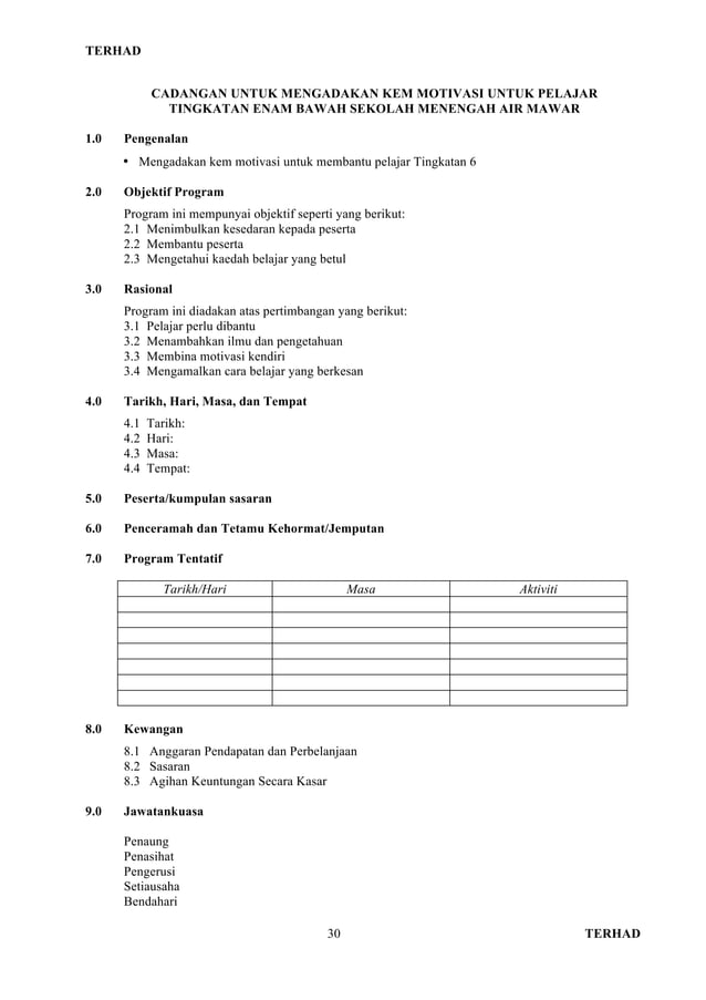 Manual format dan contoh penulisan esei berformat bm p2 2017 | PDF