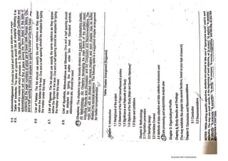 Manual for preparation of internship report by fbs du | PDF