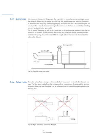 Manual for the design of pipe systems and pumps | PDF